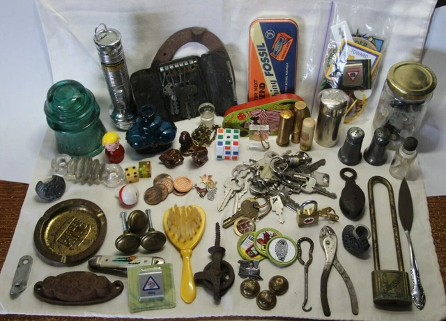 Junk Drawer Miscellaneous Vintage Odds And Ends Lot 19 99 Picclick