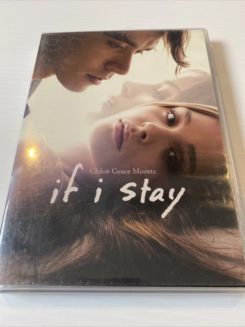 IF I STAY Movie DVD Chloe Grace Moretz VGC Based On The Novel Region 1 ...