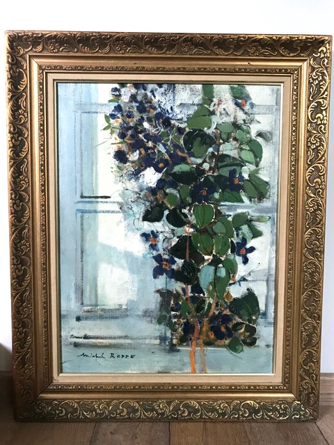 TABLEAU DE MICHEL Rodde huile sur toile artiste peintre contemporain ...