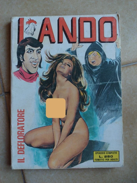 LANDO N. 37 Anno II - Il defloratore - Ed. GEIS- 1974 - Fumetto erotico EUR 5,00 - PicClick IT