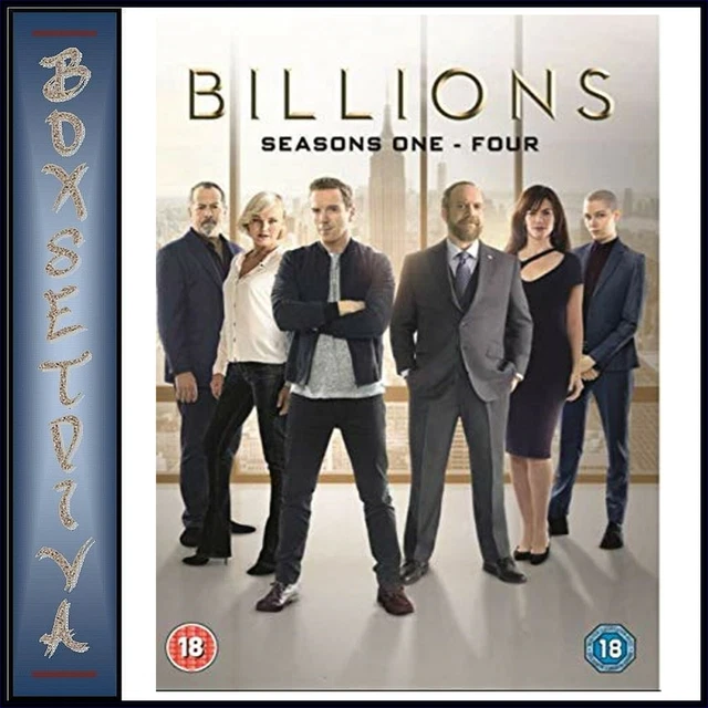 BILLIONS COMPLETE SEASONS 1 2 3 4 ** Brand New Dvd Boxset*** $104.95 ...