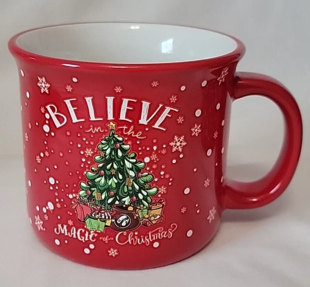 BUC-EE’S BELIEVE IN The Magic Of Christmas Coffee Mug 16 Ounce Red Cup ...