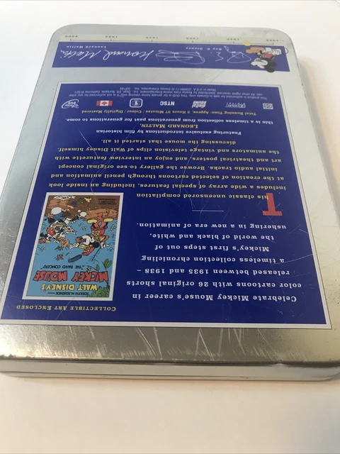 WALT DISNEY TREASURES DVD Set “Mickey Mouse In Living Color” 2 Discs ...