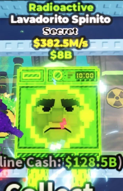 LAVADORITO SPINITO RADIOACTIVE 382M/s🔥Steal A Brainrot | SAB |🔥FAST ...