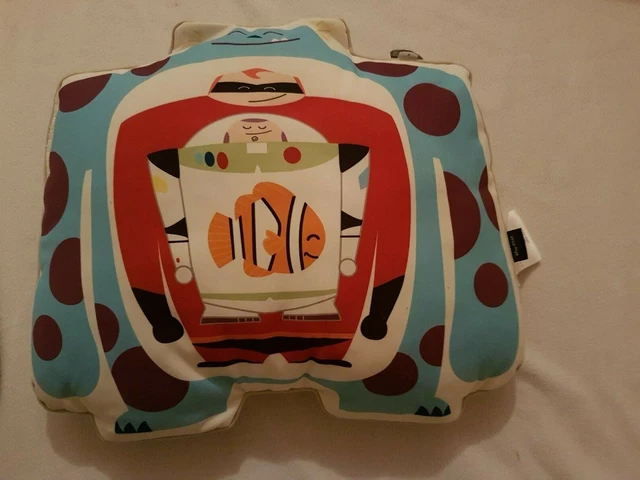 DISNEY PIXAR PILLOW HMV Exclusive Monsters inc Incredibles Buzz ...