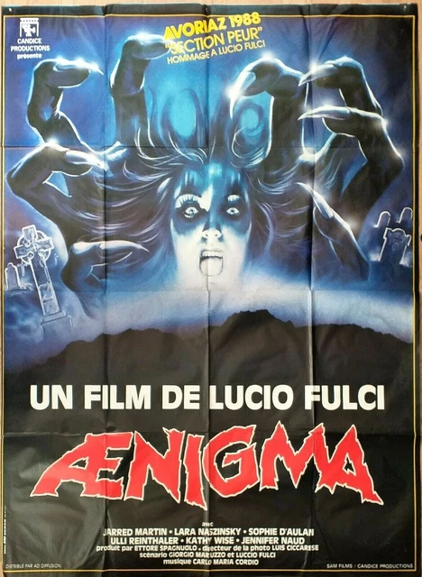 PLAKAT KINO AENIGMA Lucio Fulci 120 X 160 CM EUR 24,79 - PicClick DE