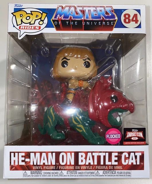 NEW FUNKO POP Rides! Masters of the Universe~He-Man on Battlecat Flocked (MINT) £47.02 - PicClick UK