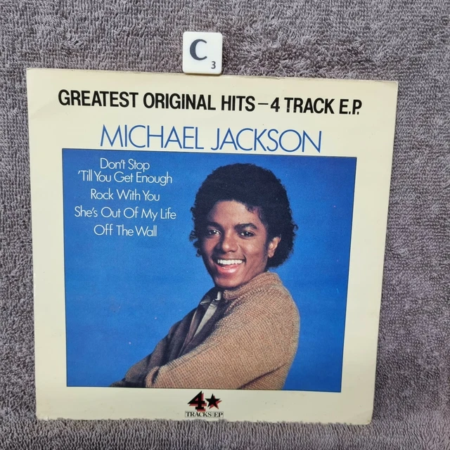 RARE - MICHAEL Jackson - Greatest Original Hits-4 Track E.P. (7", EP ...