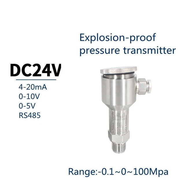 PRESSURE TRANSMITTER EXPLOSION-PROOF Sensor Automatic Device 4-20mA 1 ...