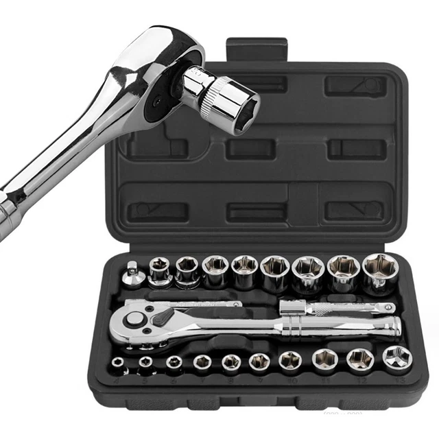 KIT DE DOUILLES cl s cliquet durable et convivial 22 pi ces pour bricoleurs EUR 78,49 - PicClick FR