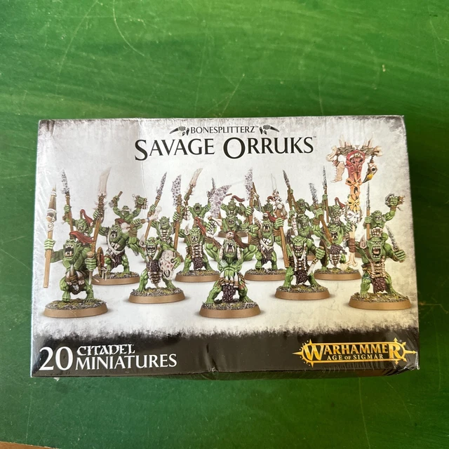 WARHAMMER THE OLD World Savage Orcs Age Of Sigmar Perils EUR 11,82 - PicClick FR