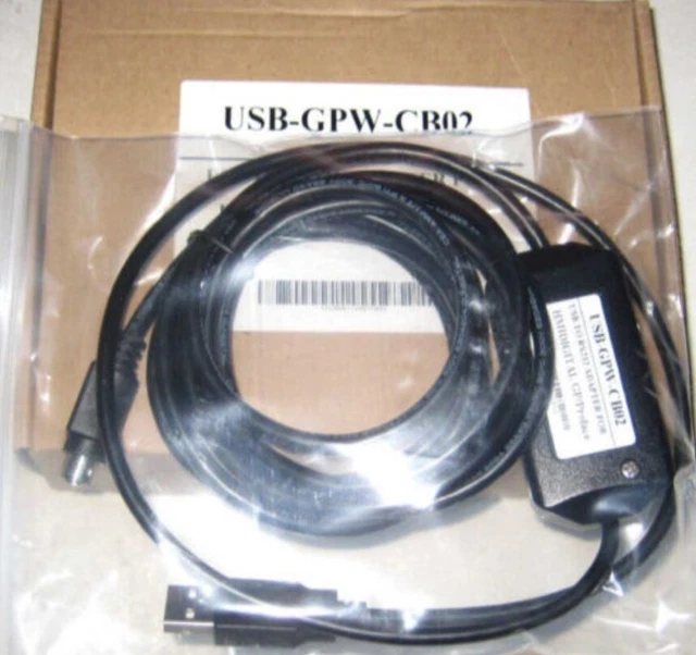 USB-GPW-CB02 PLC PROGRAMMING Cable R232 Adapter Proface HMI Data Cord ...