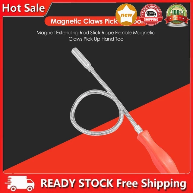 MAGNETIC PICKUP TOOL Flexible Magnet Pick-Up Sweeper Bendable Retriever Stick £5.15 - PicClick UK