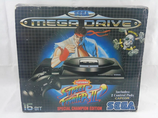 MEGA DRIVE CONSOLE Boxed Street Fighter 2 Special Champion Edition ...
