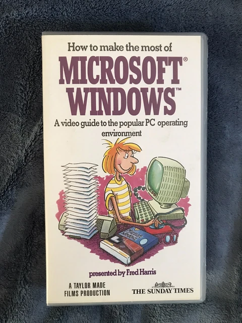 HOW TO MAKE the most of Microsoft Windows 1995 Sunday Times VHS Fred ...
