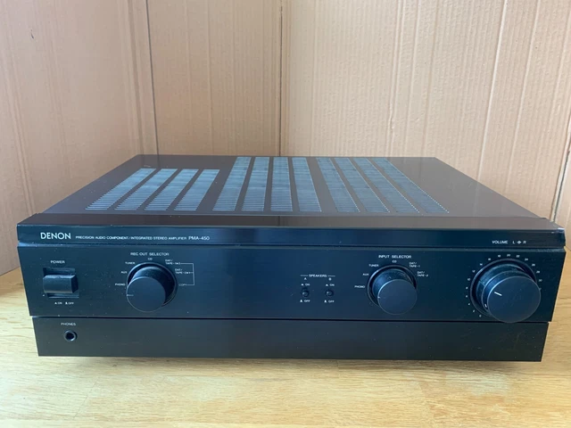 DENON PMA-450 HI-FI amplifier, Phono input. £54.99 - PicClick UK