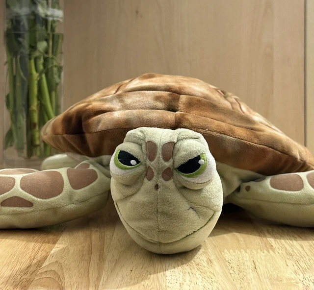 DISNEY STORE RARE Find - Finding Nemo Crush Sea Turtle Plush Stuffed ...