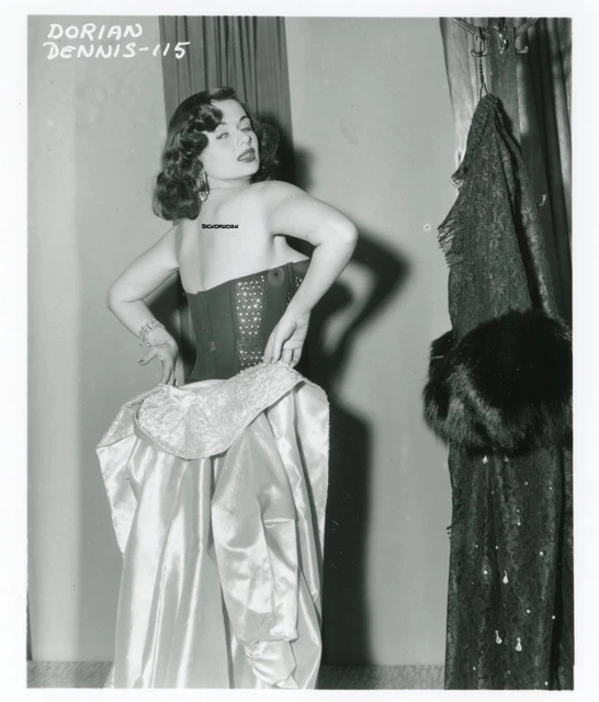 PHOTO PINUP VINTAGE risquée Dorian Dennis 115 Irving Klaw 4X5 EUR 8,26 - PicClick FR