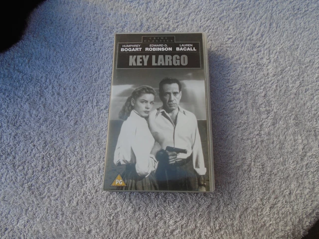 KEY LARGO - VHS - Humphrey Bogart / Lauren Bacall £10.07 - PicClick UK