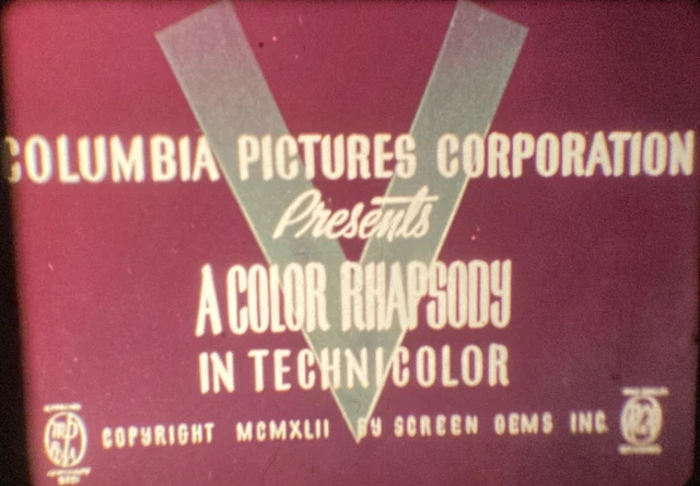 16MM CARTOON SONG OF VICTORY (1942) Columbia Color Rhapsody $44.00 ...