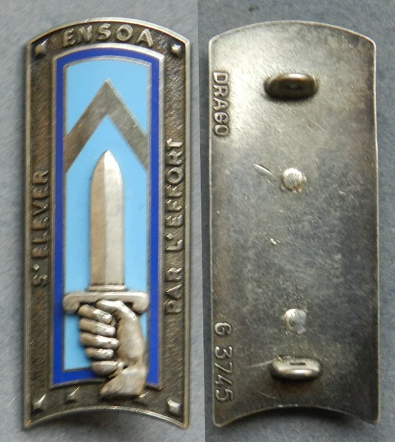 ECOLE NATIONALE DES Sous Officiers D’active, Opaque - Drago 3745 EUR 6 ...