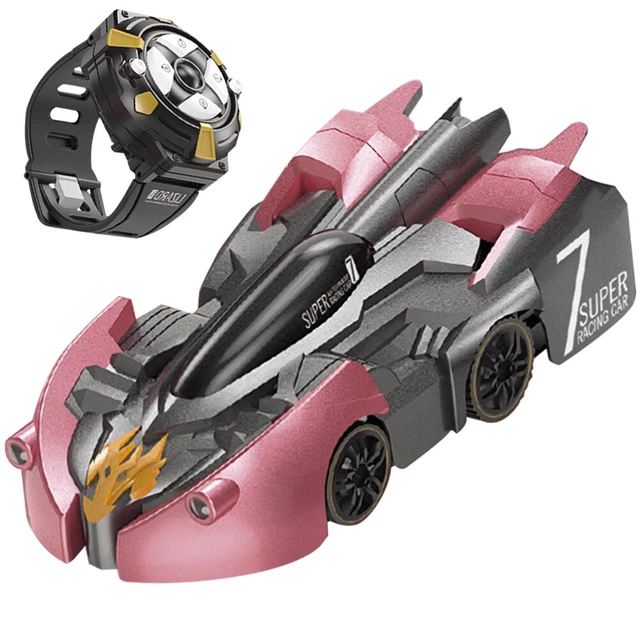 WALL CLIMBING RC Car with Watch Remote Control USB Rechargeable Car Toy ...