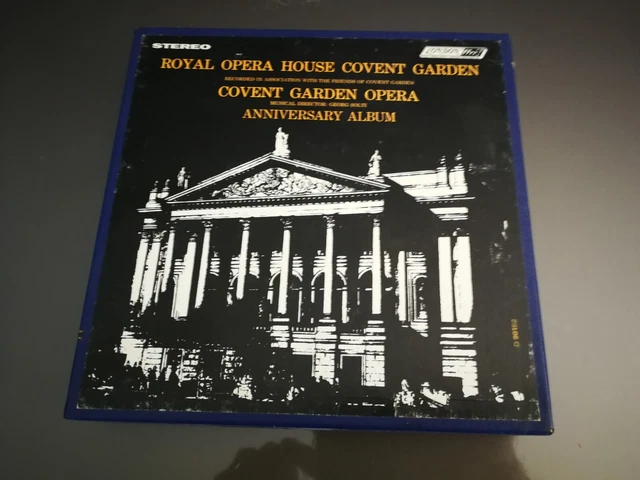 REEL TO REEL tape Royal Opera House Covent Garden London 4 track 7.5 EUR 40,00 - PicClick IT