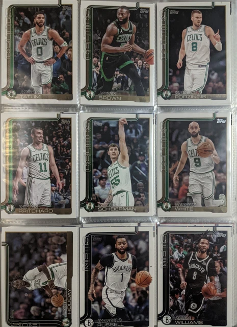 TOPPS 2025-2026 NBA Flagship 1-300 Base Set - inc all rookies £42.30 ...
