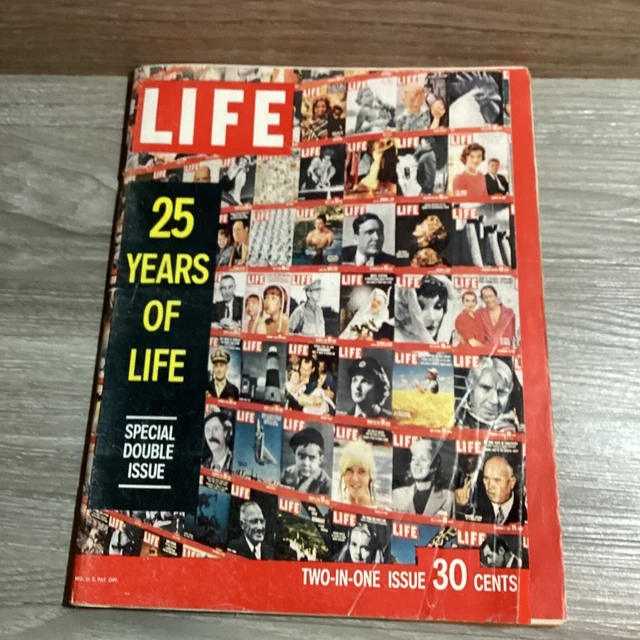 LIFE MAGAZINE DEC 26, 1960 25 Years of LIFE Special Double Issue RARE ...
