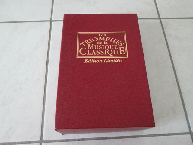 COFFRET COLLECTOR LES triomphes de la Musique Classique 50 CD édition ...