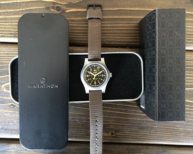 MARATHON OFFICERS 36MM GPM US Army Special Edition Watch NEW $549.00 ...