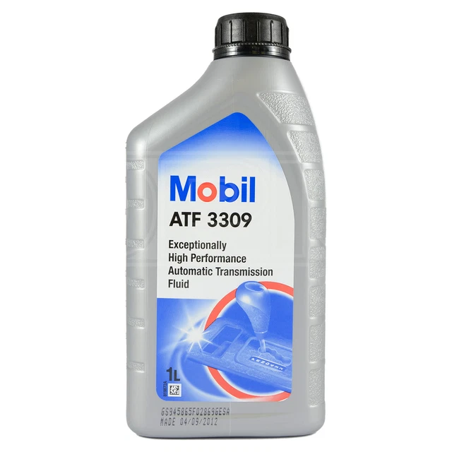 MOBIL ATF 3309 High Performance Automatic Transmission Fluid - 1 Litre 1L £19.99 - PicClick UK
