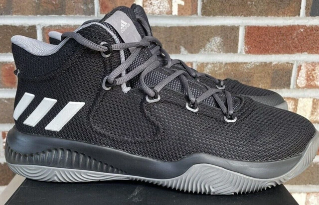 NEW MENS ADIDAS Crazy Explosive TD MID Black/Gray/White BW0943 Size 10 ...