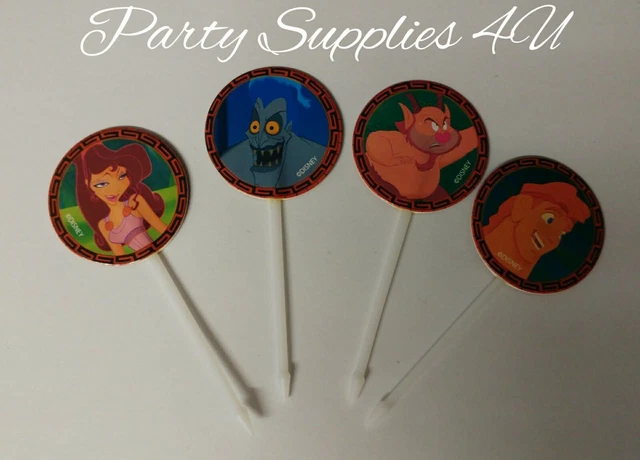 DISNEY HERCULES CUPCAKE toppers/food/Party/Birthday/cake/magazine/hero ...