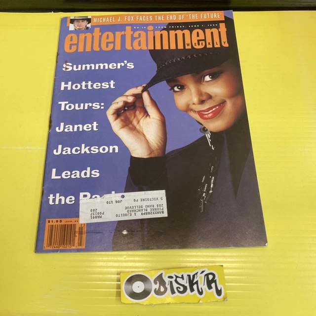 ENTERTAINMENT WEEKLY -JUNE 1990 - janet jackson - magazine $9.99 ...