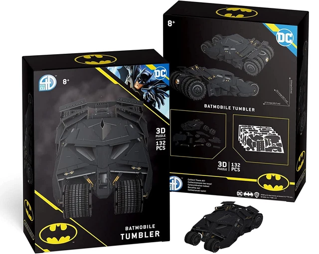 DC COMICS BATMAN Batmobile Tumbler 3D Model Puzzle Kit 132 Pcs 4D ...