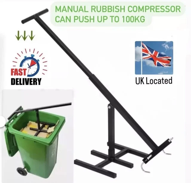 WHEELIE BIN COMPACTOR, Dustbin Crusher, Bin Booster, Bin Crusher 💥💥💥💥💥 ...
