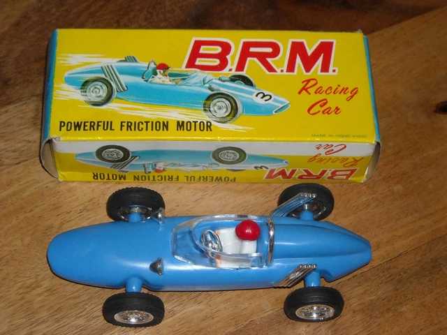 BPP BRM 1003 Formula 1 Racing Car boxed Plastic Friction Made in Hong ...