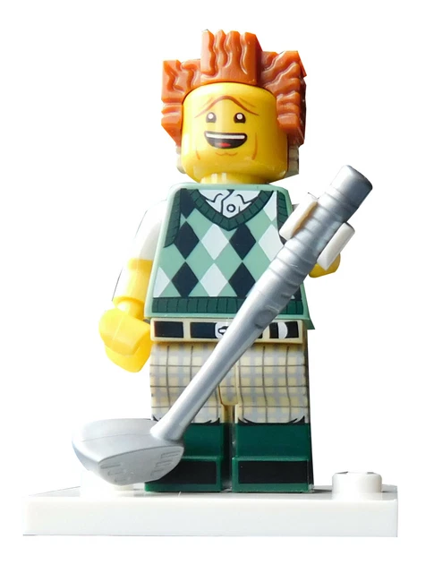 LEGO GOLFER GONE Golfin President Minifigure The Lego Movie 2 coltlm2 ...
