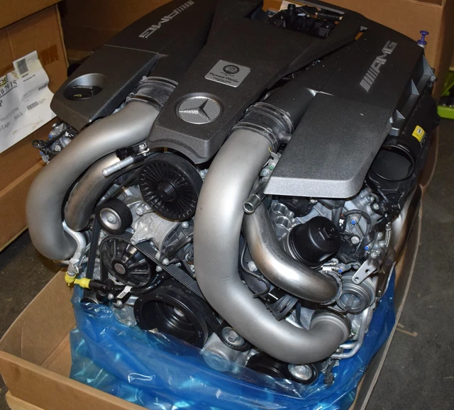 MERCEDES M157 157.985 Komplettmotor 5,5L S63 4 Matic w222 w217 ...