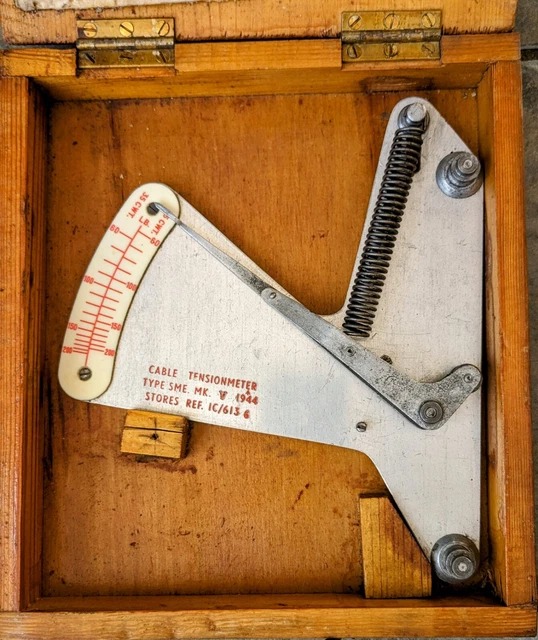 WW2 1944 SPITFIRE / Hurricane Raf Cable Tensionmeter Sme Mkv Ic6136 £79 ...