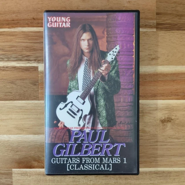 PAUL GILBERT GUITAR From Mars 1 VHS Classical Edition Used 55min NTSC £ ...