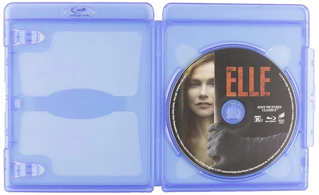 ELLE (BLU-RAY) ISABELLE Huppert Laurent Lafitte Anne Consigny Charles ...