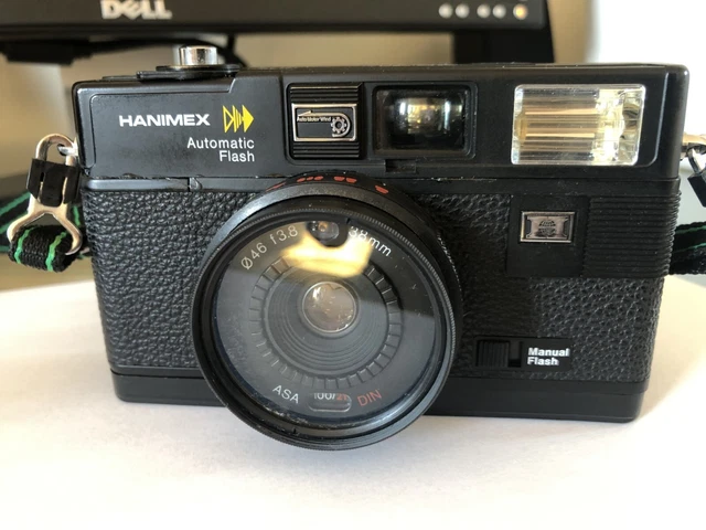 VINTAGE HANIMEX 35 MS (35mm Film) CAMERA Auto Flash/Motor Drive $34.50 ...