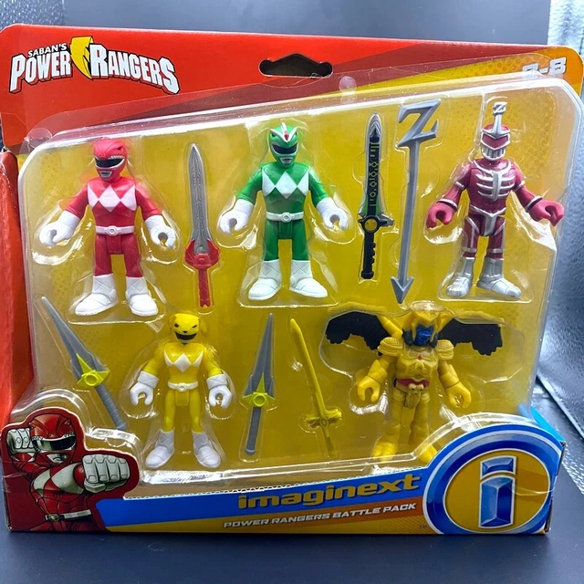 NUOVO REGALO FISHER Price Imaginext Power Rangers verde battaglia ...