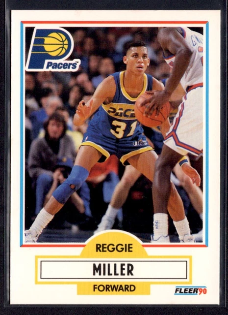 1990-91 FLEER REGGIE Miller Indiana Pacers #78 EUR 2,30 - PicClick FR