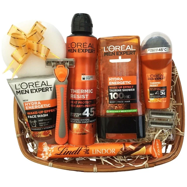 L'OREAL MEN EXPERT Hydra Energetic Gift Hamper Fathers Birthday Gift ...