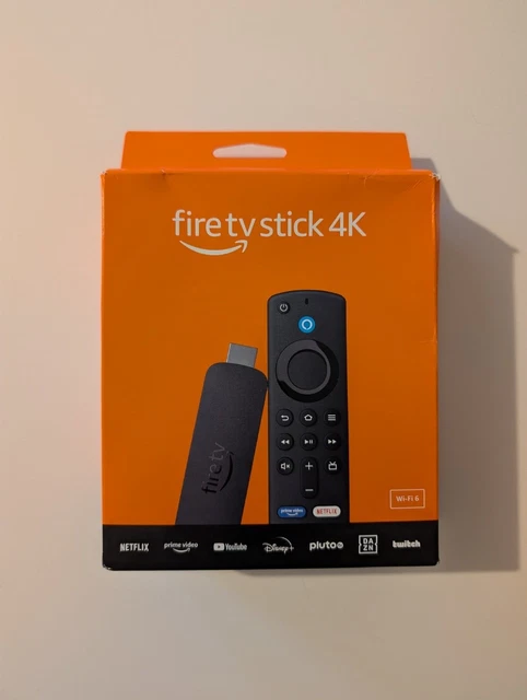AMAZON FIRE TV Stick 4K Firestick | Ultra HD | Wi-Fi 6 | Alexa Voice ...