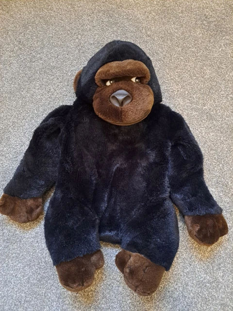 SUPERDRUG STORES GORILLA Riller Hot Water Bottle Cover Case Soft Plush ...