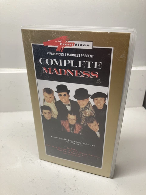 VINTAGE ORIGINAL COPY COMPLETE MADNESS "VHS" PAL (1985) 13 Tracks £8.99 ...